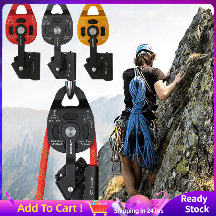 คุณภาพสูงหนักLifter Torrential Riser Pulley Pullerเชือกยกอุปกรณ์ปีนเขา ...