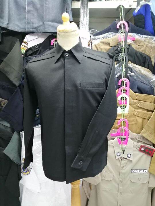 seragam safari paspampres Hitam panjang | Lazada Indonesia