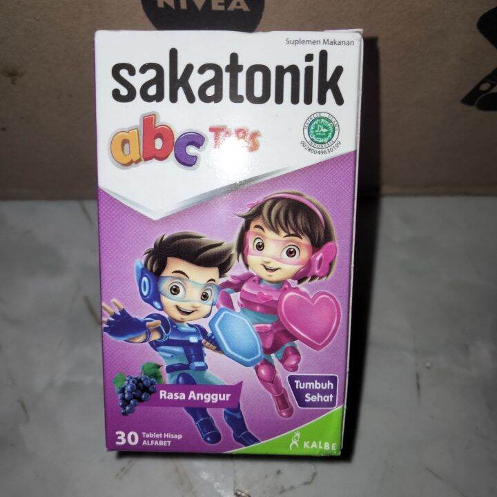 Sakatonik abc Rasa Anggur isi 30 tablet | Lazada Indonesia