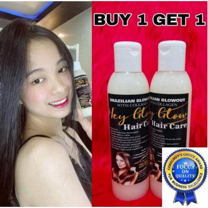 HEY GLOW BRAZILIAN BLOWOUT (BUY 1 TAKE 1 - 100ml) ORIGINAL | Lazada PH