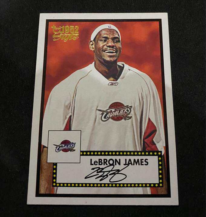 Topps 1952 Style Lebron James facsimile Signature | COD | Los Angeles ...
