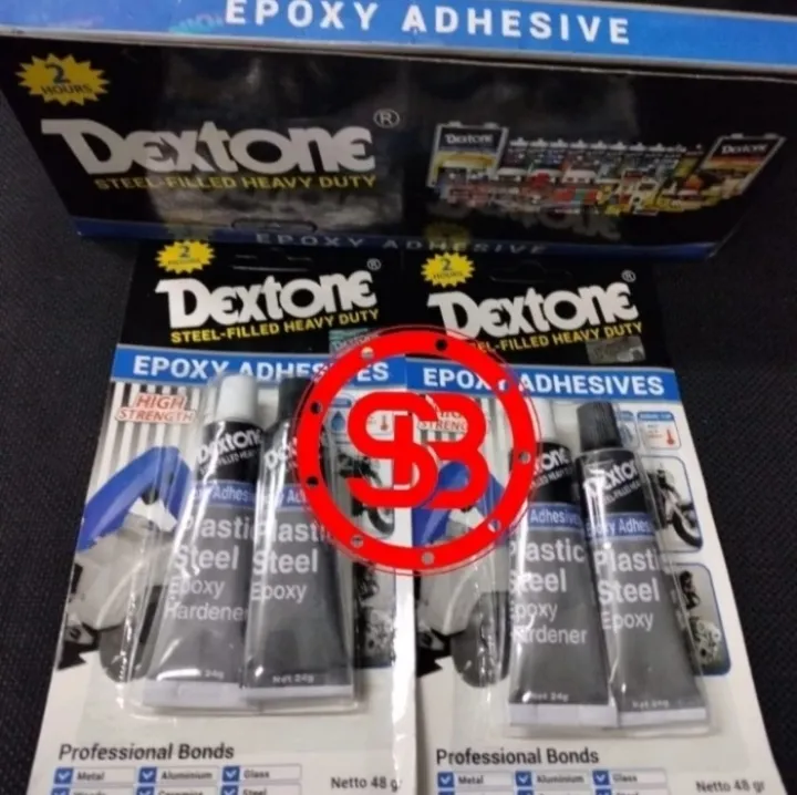 LEM BESI DEXTONE PS EPOXY ADHESIVES 48gr 2 HOURS STEEL PLASTIC STEEL ...