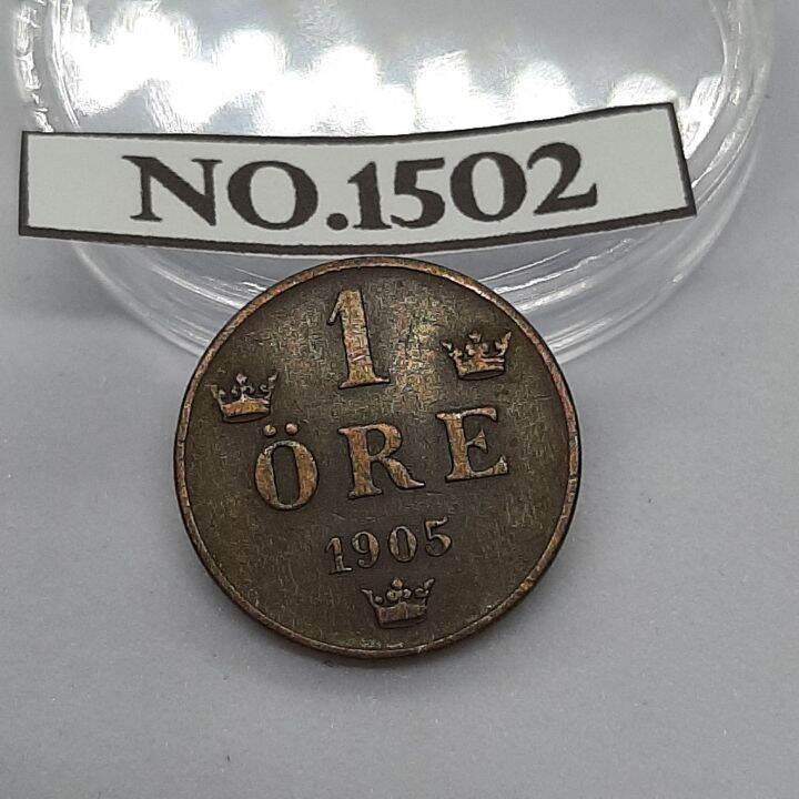 NO.1502 SWEDEN: 1905 1 ORE UNCOMMON COLLECTIBLE COIN | Lazada PH