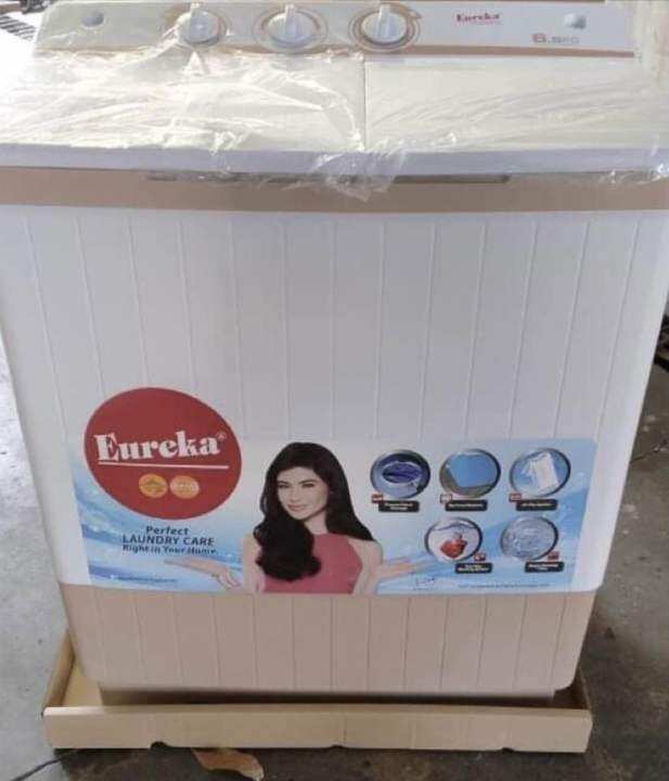 Eureka 6.5kg Twin Tub Washing Machine with Dryer eco friendly | Lazada PH