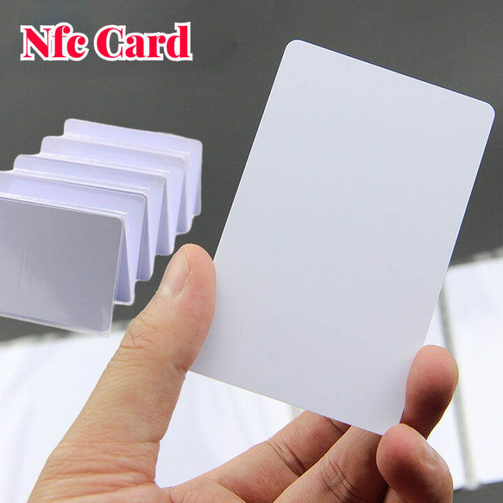 Blank NFC Smart card tag Read Write Smart Card White Cards | Lazada PH