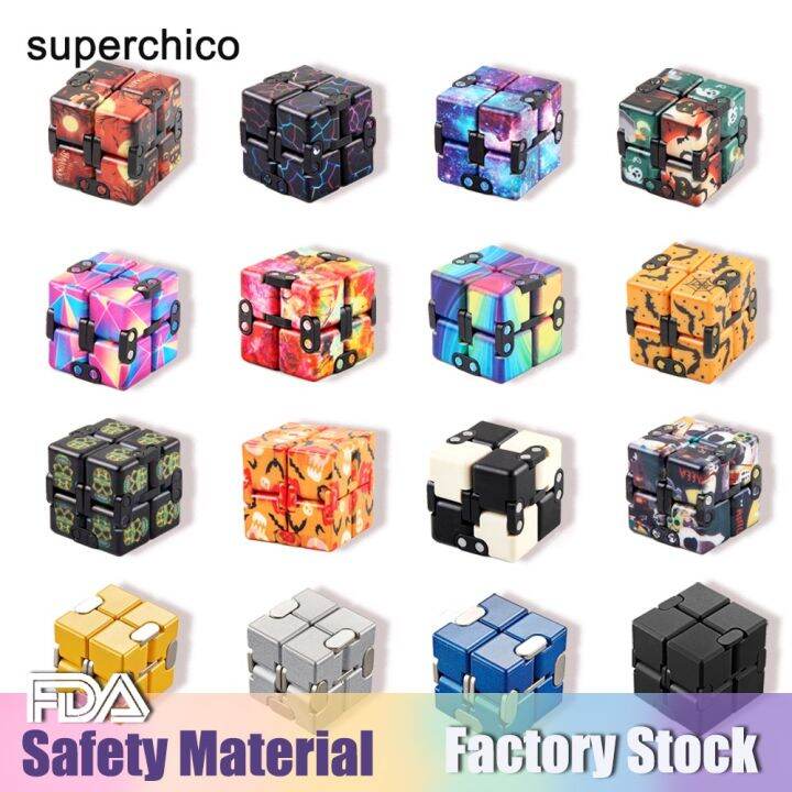 Fidget Cube Unlimited Cube Mini Infinity Cube Two-in-One Cube Anti ...