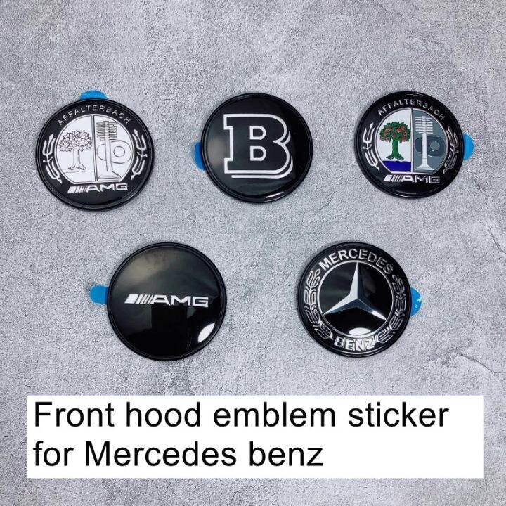 Front hood logo sticker for Mercedes Benz Maybach AMG Brabus Apple tree ...