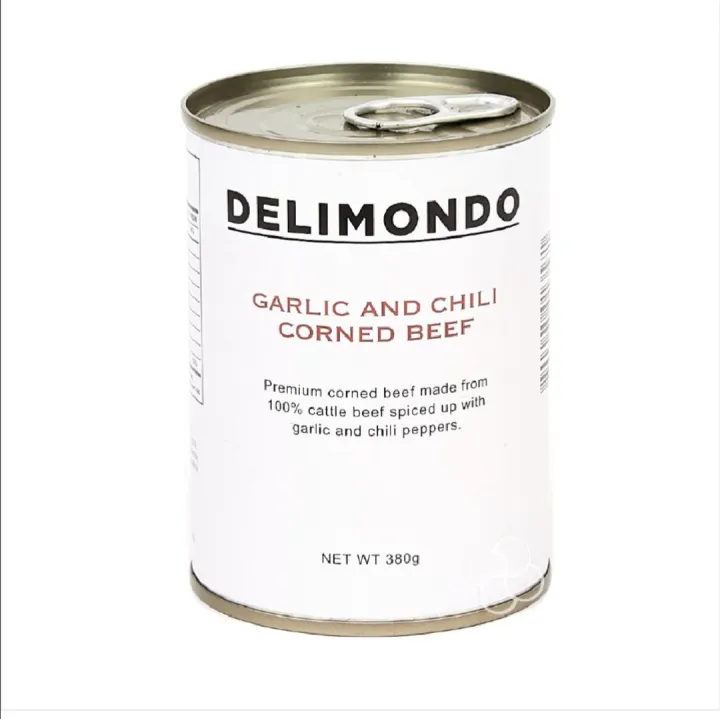 Delimondo Garlic & Chili Corned Beef 380grams Get a taste of premium ...