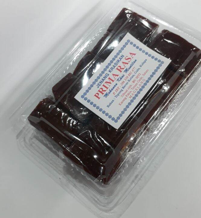 jenang hitam 500 gr isi 20/jenang dodol/dodol/jenang krasikan/oleh oleh ...