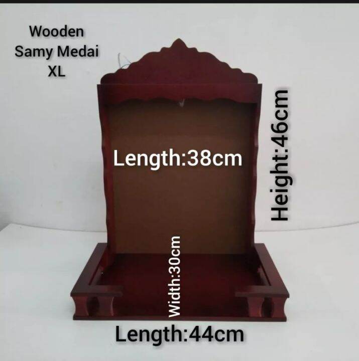 WOODEN SAMY MEDAI XL / PRAYES ALTAR | Lazada