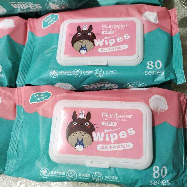 Wet wipes 80 pcs. per pack | Lazada PH