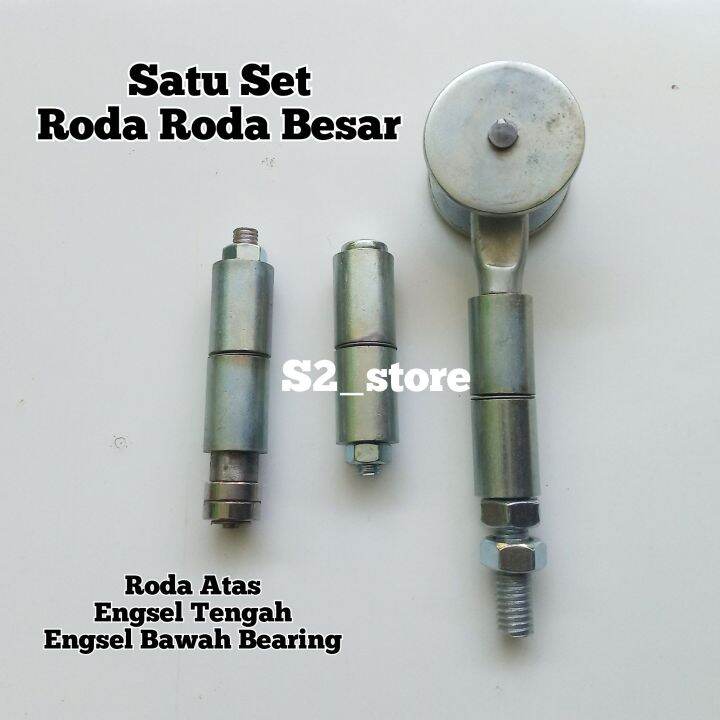 Roda atas roda gantung engsel tengah engsel bawah pintu sliding dorong ...
