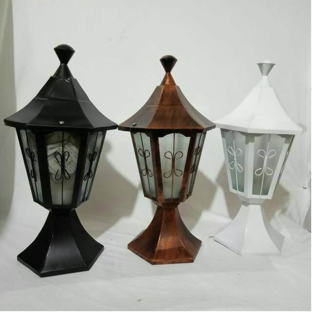 LAMPU PILAR KLASIK CANTIK unik minimalis klasik lampu taman harga murah ...