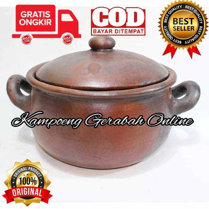 PANCI REBUS JAMU 18 CM | PANCI REBUS SAYUR TRADISIONAL | PANCI TANAH ...