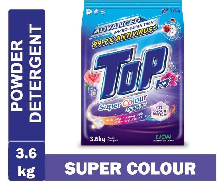Top Genuine Super Colour Laundry Powder 3.6kg | Lazada