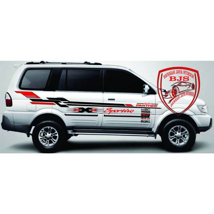 New stiker sticker mobil panther stiker tribal mobil isuzu mux panther ...