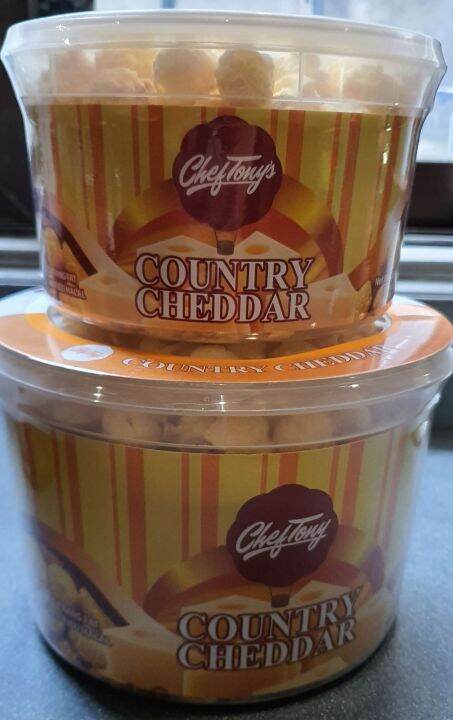 Chef Tony's Country Cheddar Popcorn 345g/ 185g | Lazada PH