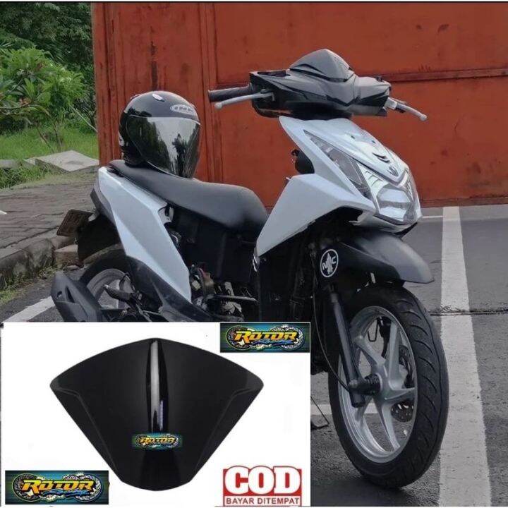 Visor honda beat fi lama beat injeksi lama bahan tebal plus lem 3m ...