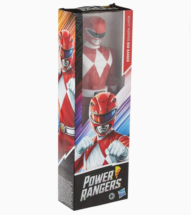 Power Rangers Mighty Morphin Red Ranger 12-Inch Action Figure Toy ...