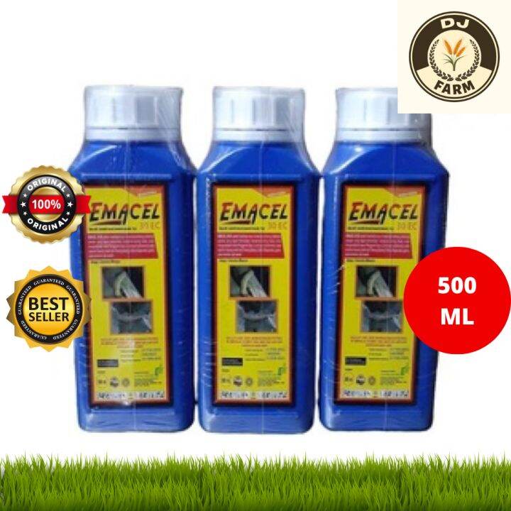 Insektisida EMACEL 500ml obat hama untuk ulat grayak penggorok daun ...