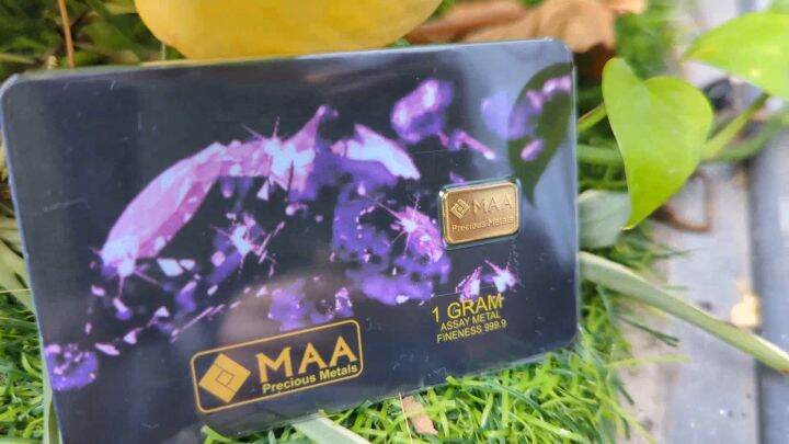Gold Bar 1g (Au 999.9) Edisi MAA by Orodesign Ready Stock Emas Bar 1g ...