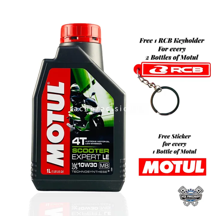Motul Motorcycle Oil 4T Scooter Expert LE 10W/30 1L | Lazada PH