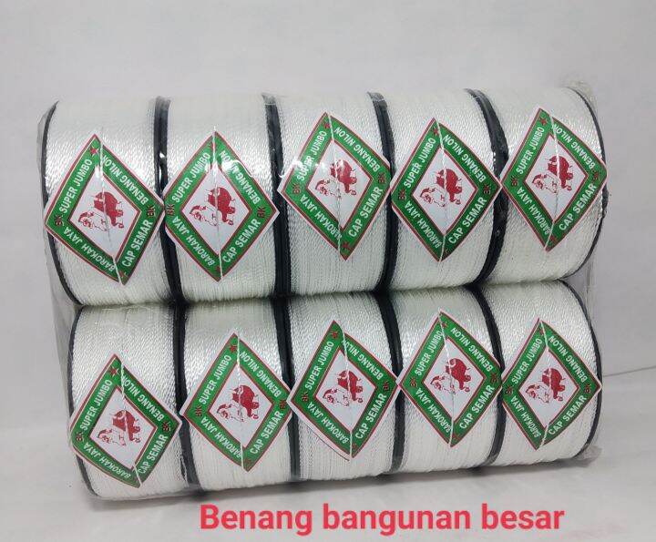 benang tukang/nilon putih uk.besar | Lazada Indonesia