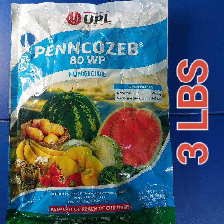 PENNCOZEB 80WP (3 LBS) MANCOZEB FUNGICIDE BY UPL | Lazada PH
