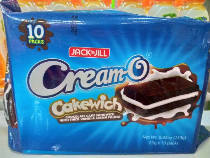 Cream-O Cakewich 25g. x 10packs | Lazada PH