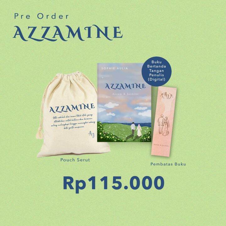 NOVEL AZZAMINE By SOPHIE AULIA (100% ORIGINAL) | Lazada Indonesia