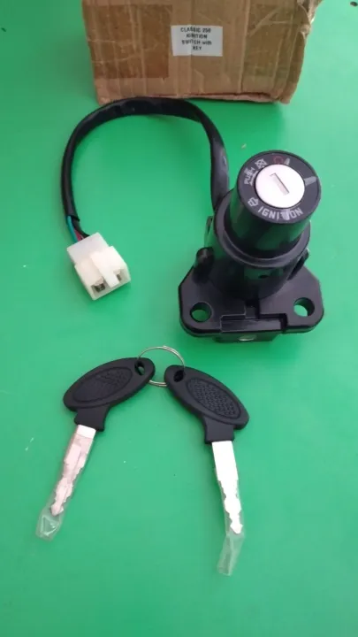 rusi classic250 front ignition switch only. | Lazada PH