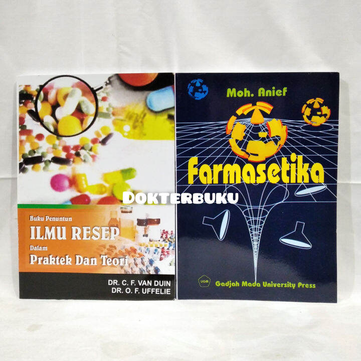 PAKET 2 BUKU FARMASI ILMU RESEP VAN DUIN DAN FARMASETIKA | Lazada Indonesia