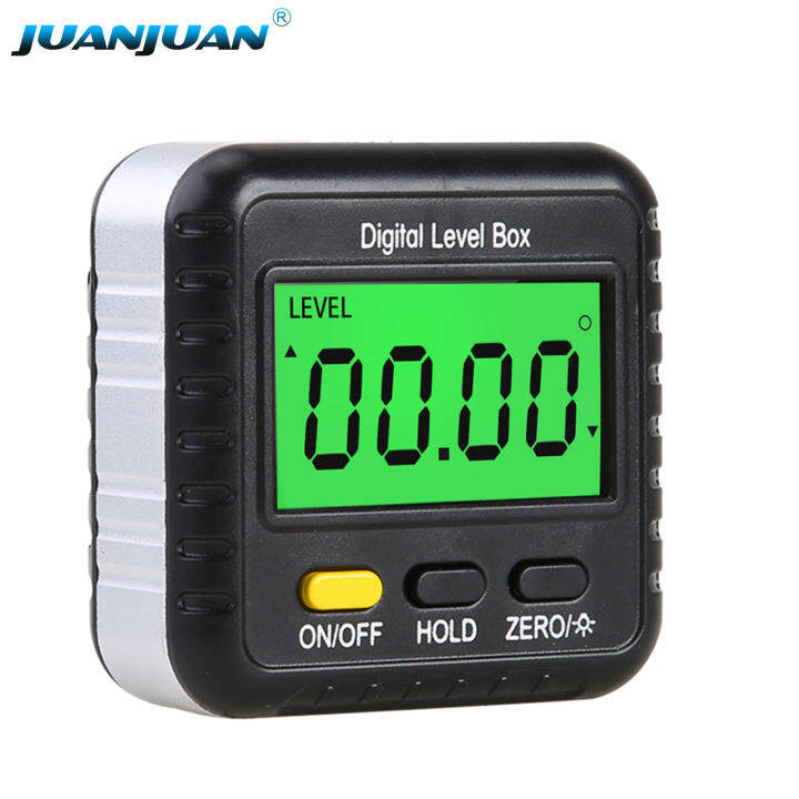 Digital Angle Gauge 360° Electronic Digital Level Box Angle Ruler ...
