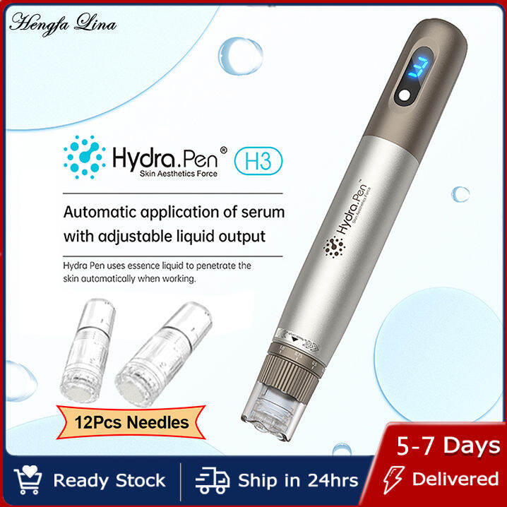 Wireless Hydra Pen H3 Electric Dermapen Mesotherapy Hydra Roller ...