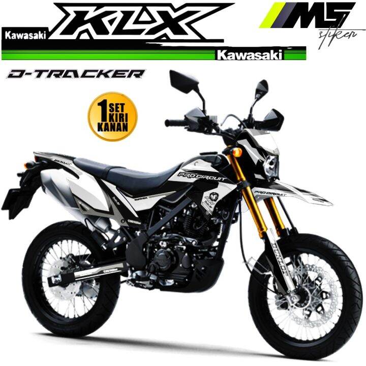 Decal Sticker Striping Variasi Fullbody KLX DTRACKER 150 2016-2022 - Decal DTRACKER New - Decal ...