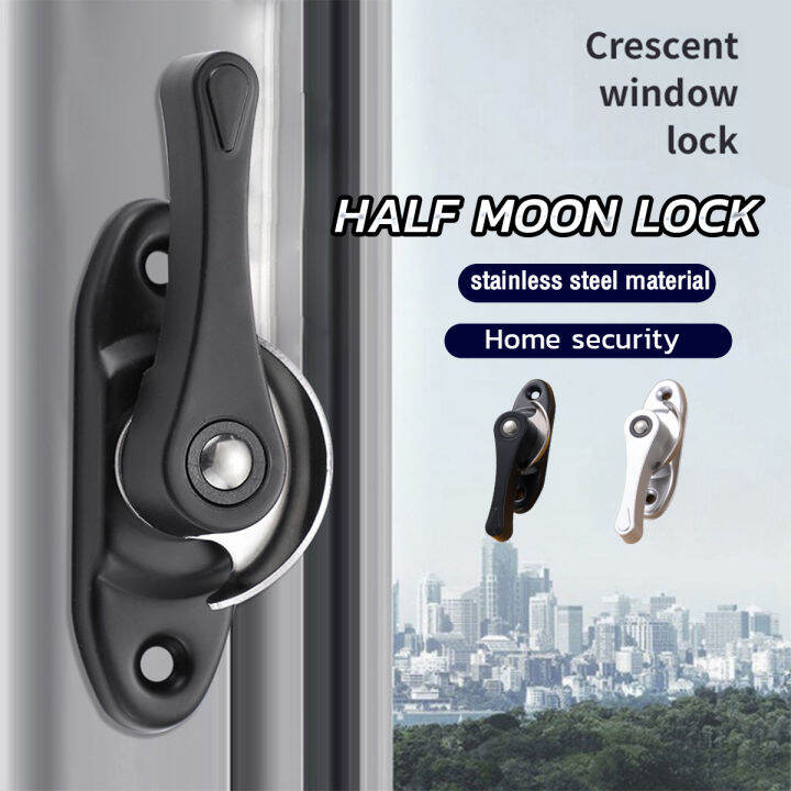 Masely Centerlock Half Moon Lock Crescent Lock Sash Lock for Sliding ...