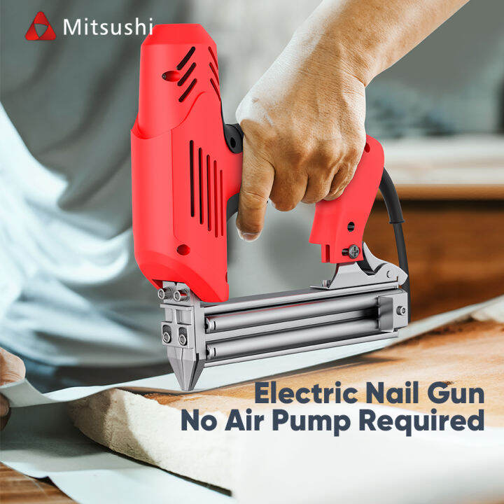 Mitsushi MDDQ-F30 2400W 220V Electric Nail Gun Air Tacker Gun Pneumatic ...