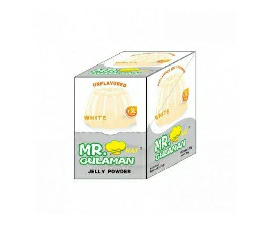 Mr. Hat Gulaman Unflavored White Jelly Powder ( 25g x 10 s ) | Lazada PH