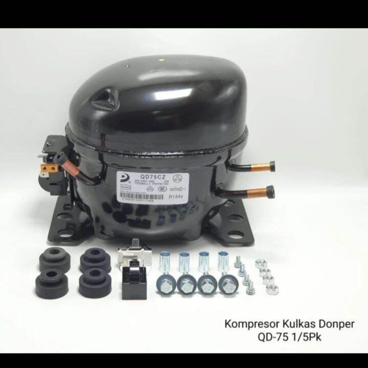 Compressor Kulkas 2 Pintu QD-75 1/5HP | Lazada Indonesia