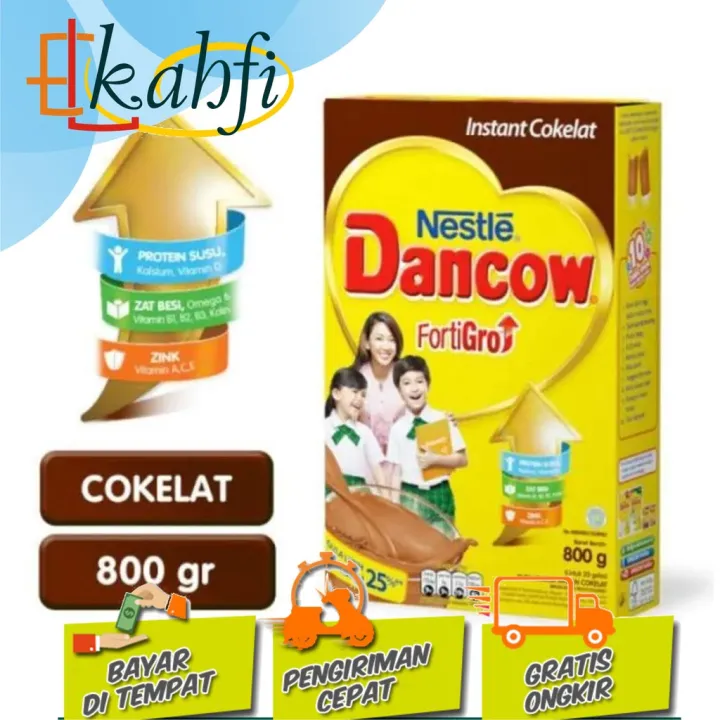 Dancow Fortigrow coklat 800gr | Lazada Indonesia