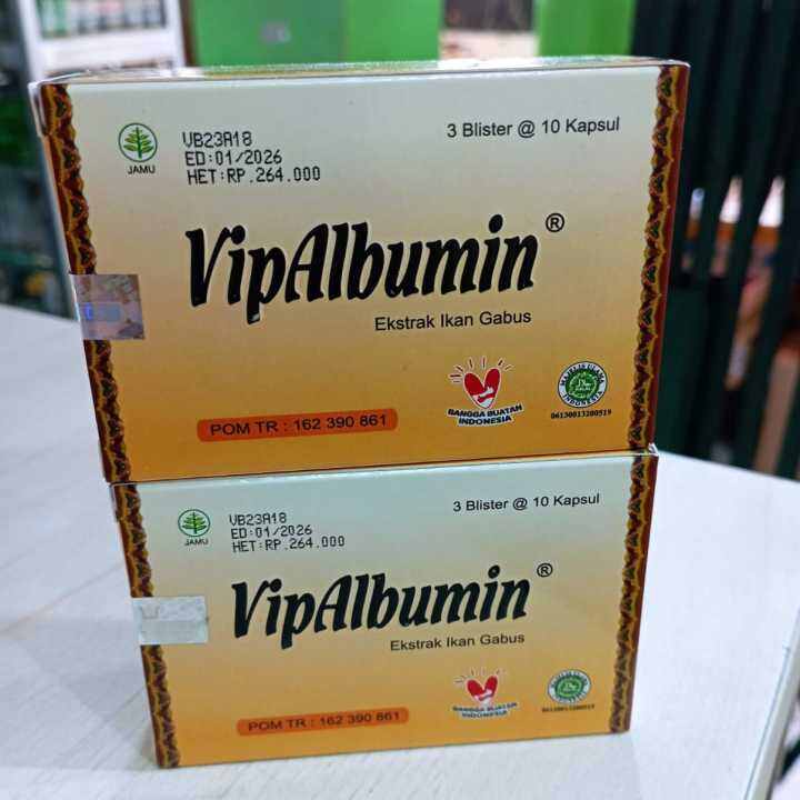 VipAlbumin Ekstrak Ikan Gabus | Lazada Indonesia