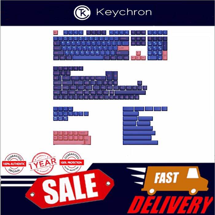 Keychron Original Cherry PBT Thermal Sublimation OSA/OEM/XDA Keycaps ...