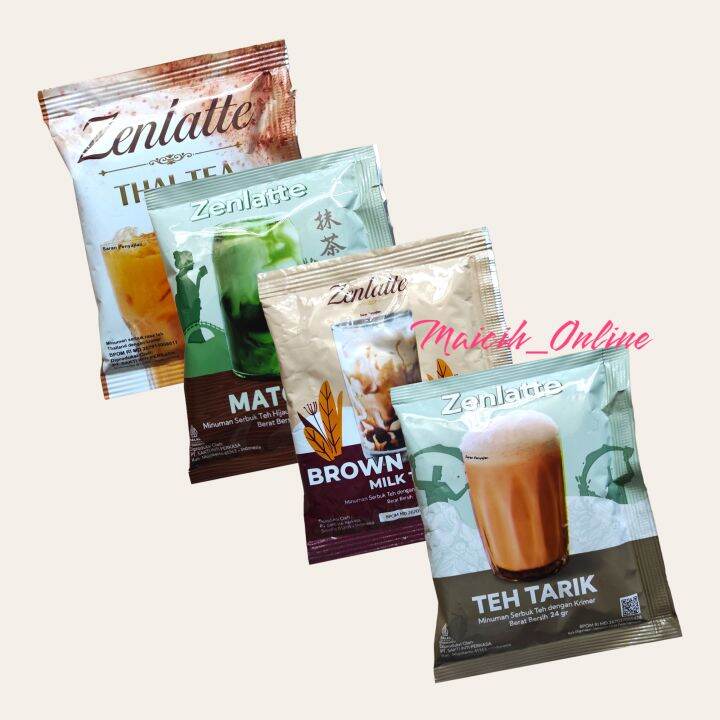 Zenlatte Minuman Serbuk (1 Renceng) | Lazada Indonesia