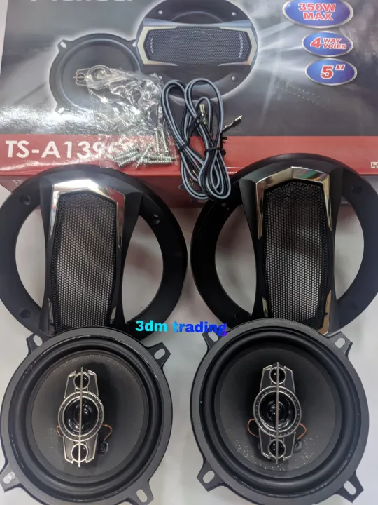 5"PIONEER TS-A1395S 4-WAY SPEAKER 350WATTS | Lazada PH