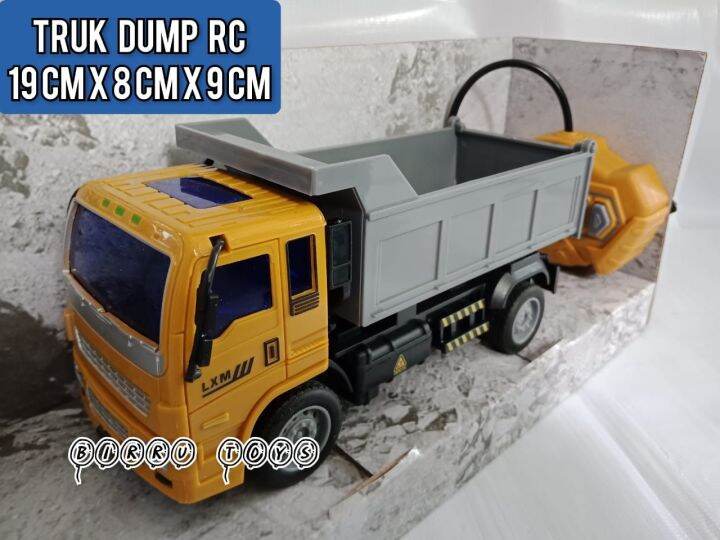 (FREE BATERAI REMOTE) ANEKA RC Truk Dump Excavator Crane Molen ...