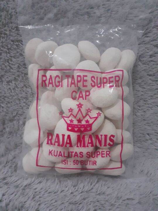 Ragi Tape Super Raja Manis isi 50 butir | Lazada Indonesia