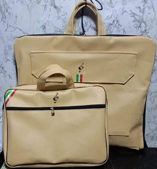 Beige Set toga bag & hymnal bag leather with name made to order | Lazada PH