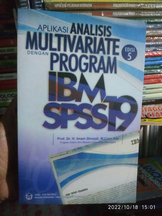 Buku Aplikasi Analisis Multivariate dengan Program IBM SPSS 19 - Prof. Imam Ghozali | Lazada ...