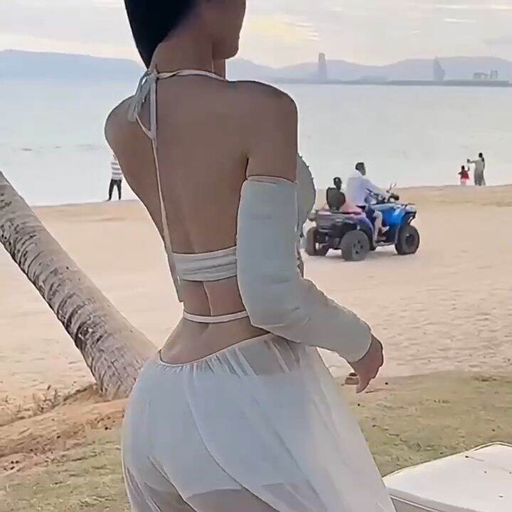 40-58KG ชุดไปทะเล ชุดว่ายน้ําผู้หญิง ชุดเที่ยวทะเล 986828 | Lazada.co.th