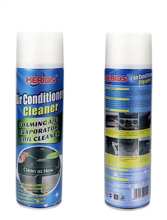 FREE PIPE 🎁 Car Air Conditioner Cleaner Foam Spray Clean Dust For Coil ...